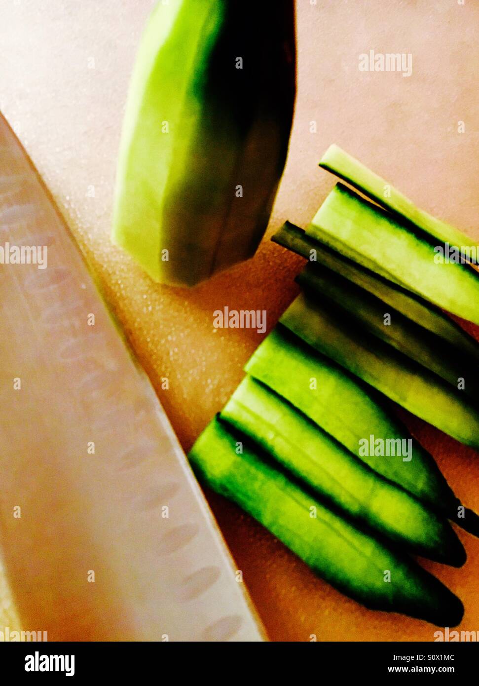Peeled cucumber hi-res stock photography and images - Alamy