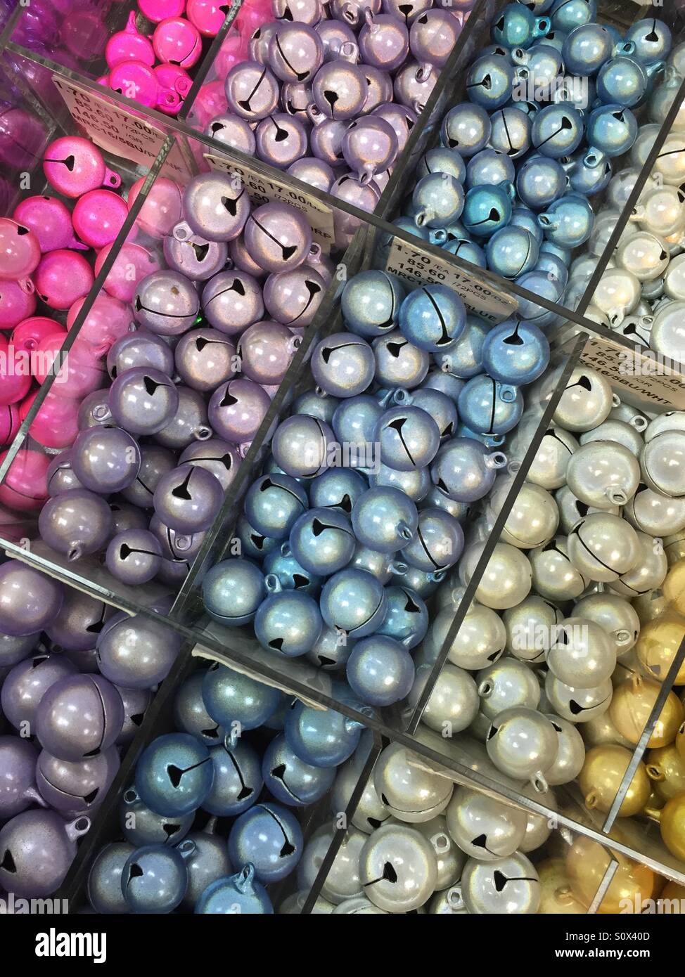 Small bell beads Stock Photo - Alamy