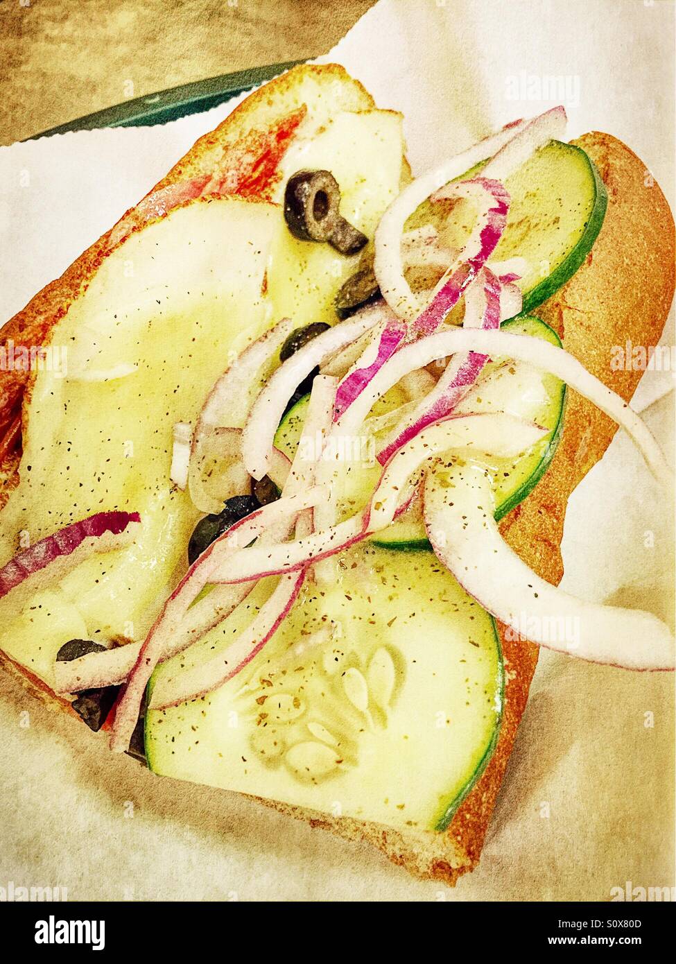 Submarine bun hi-res stock photography and images - Alamy