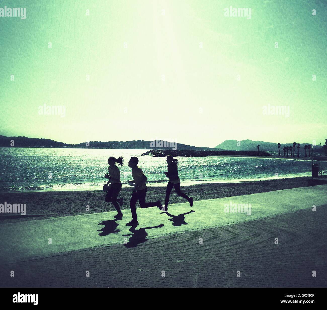 Teens running hi-res stock photography and images - Alamy