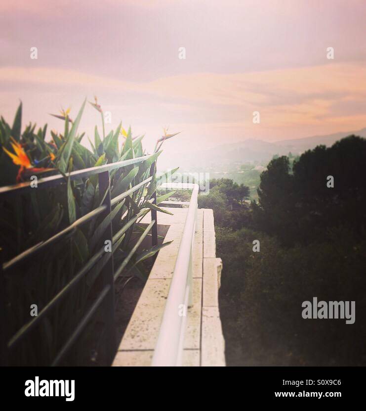 Getty center los angeles sunset hi-res stock photography and images - Alamy