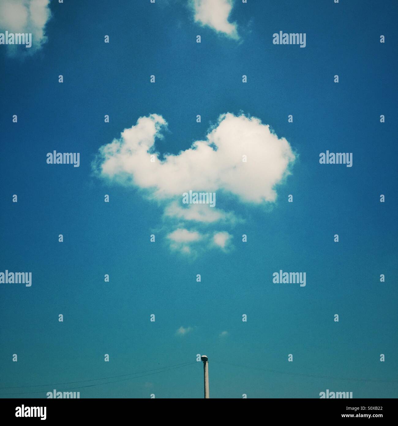 A man altered landscape Stock Photo - Alamy