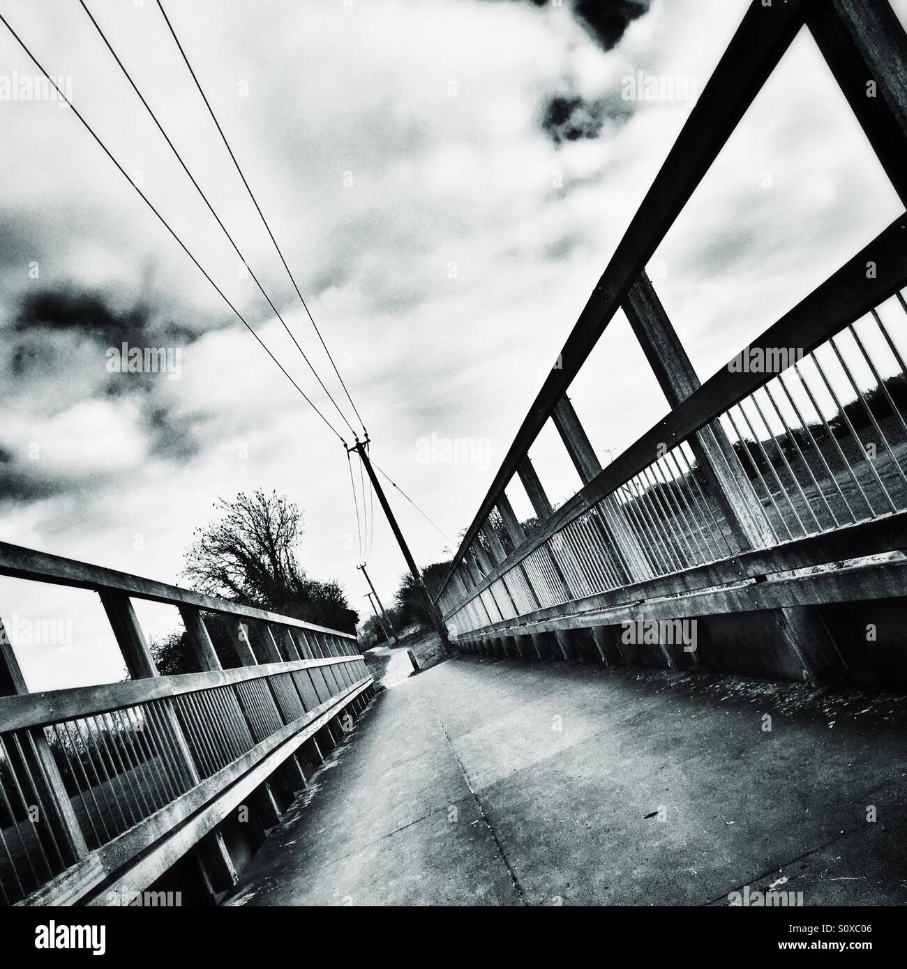 The diagonal bridge hi-res stock photography and images - Alamy