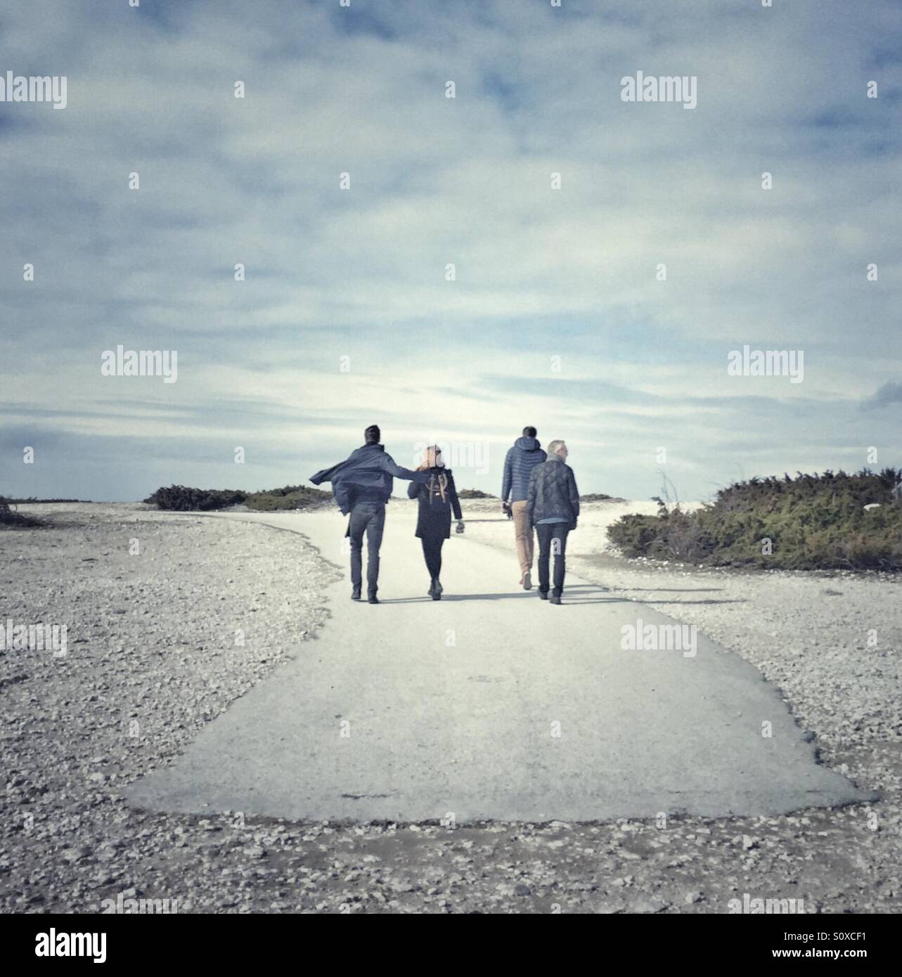 People on Fårö Gotland Sweden Stock Photo - Alamy