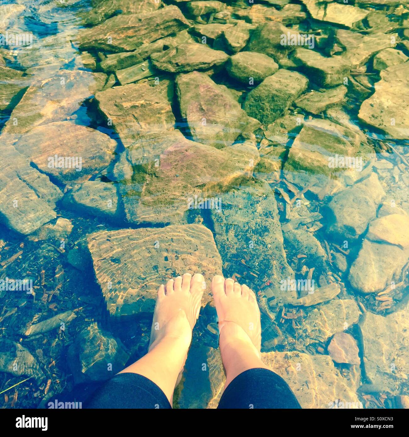 Feet first hi-res stock photography and images - Alamy