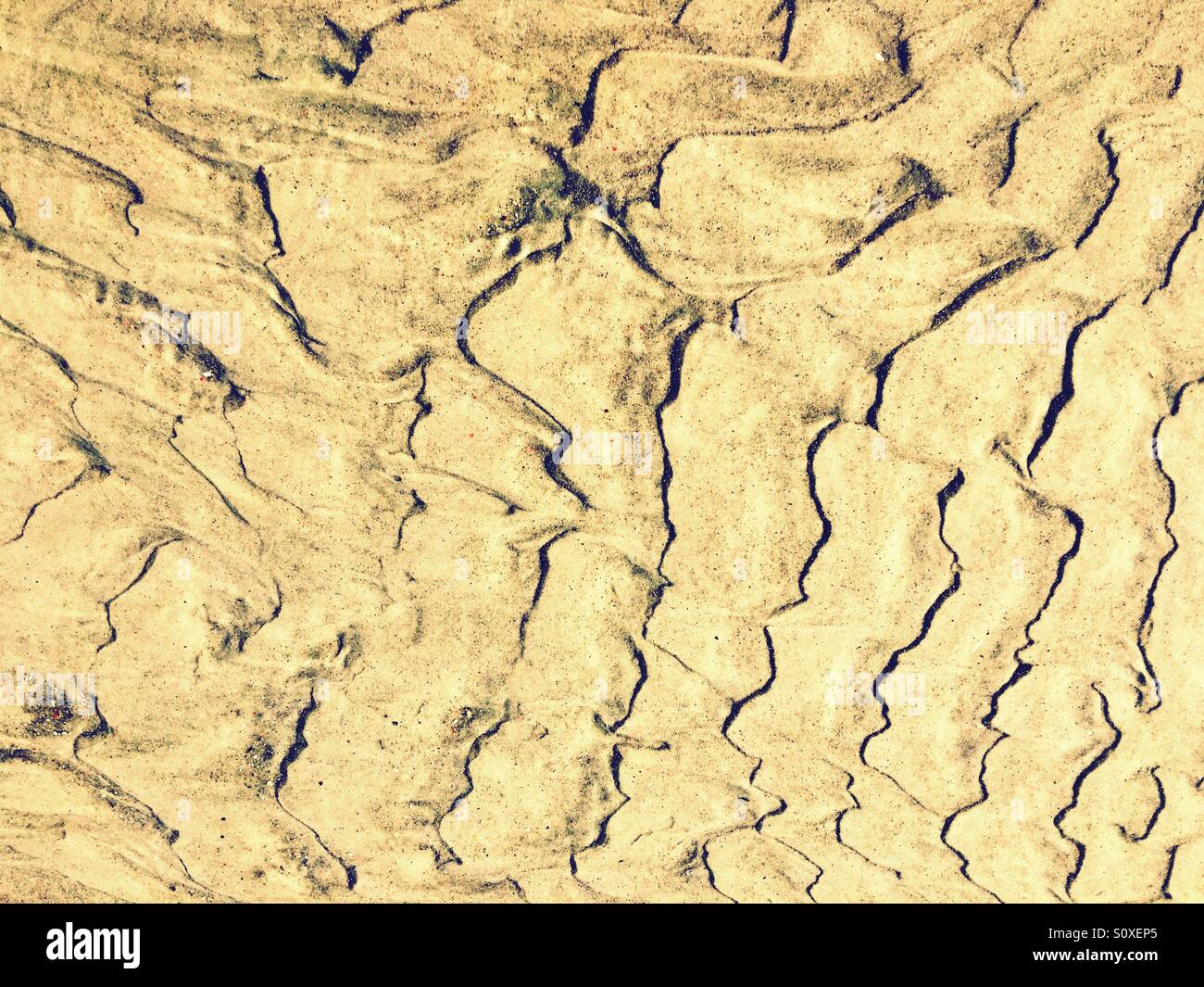 Ripple sand pattern hi-res stock photography and images - Alamy