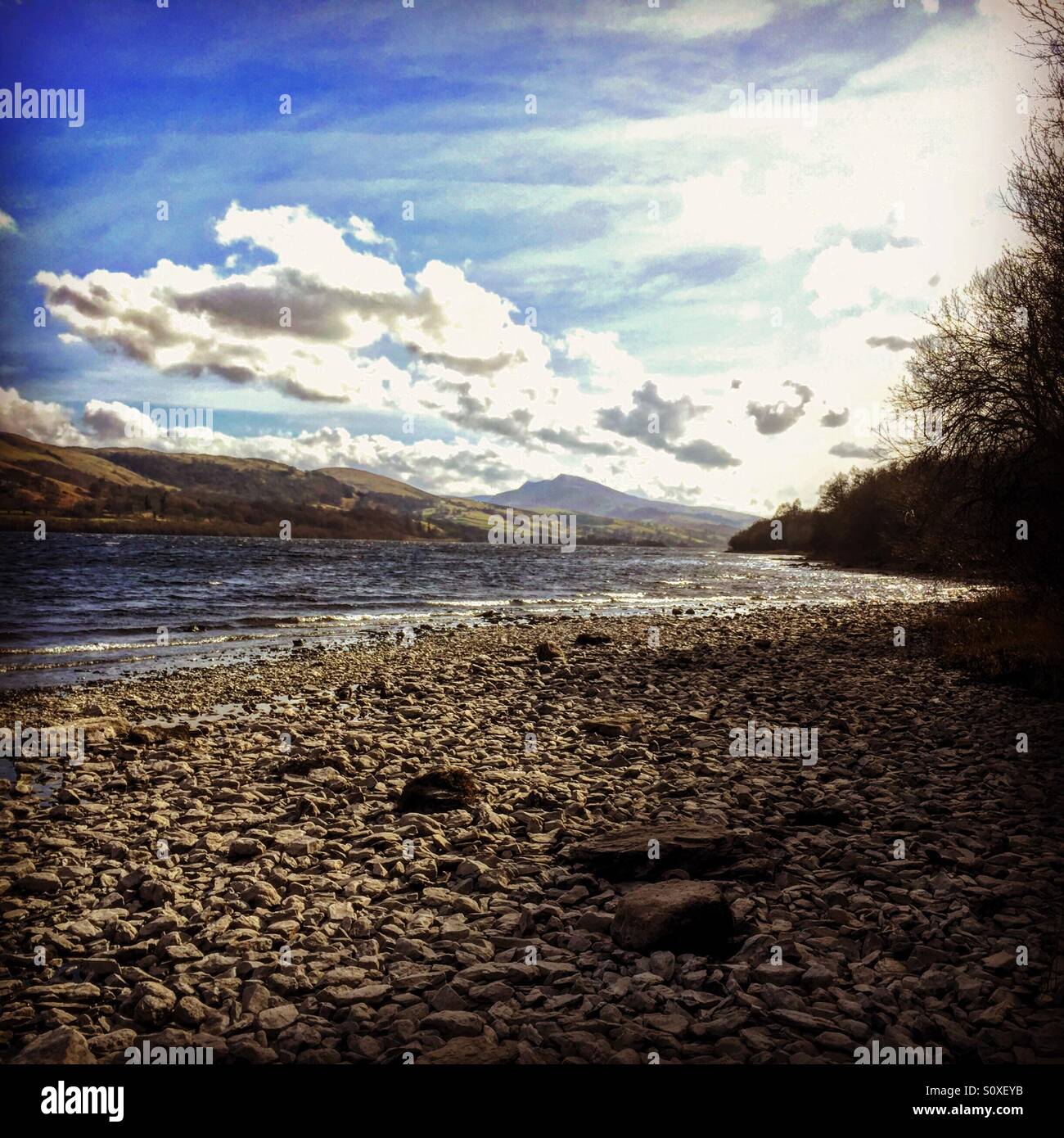 Bala lake wales hi-res stock photography and images - Alamy