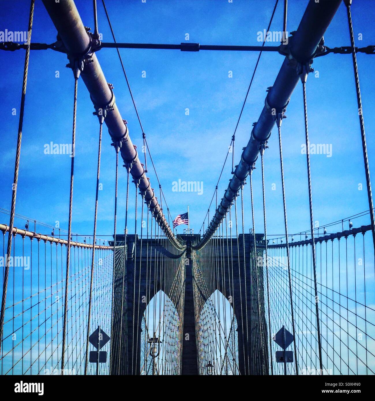 Steel Wire Bridge High Resolution Stock Photography and Images - Alamy
