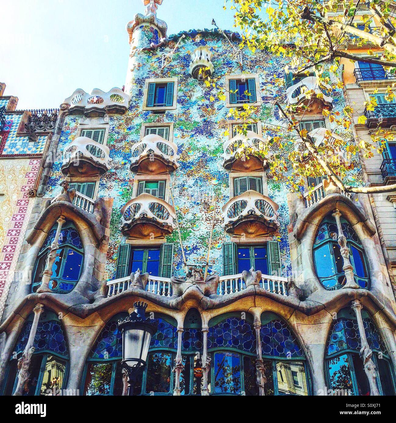 Casa batllo modernisme style building hi-res stock photography and ...