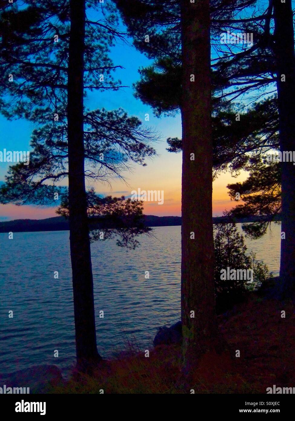 Orange and yellow sunset hi-res stock photography and images - Alamy