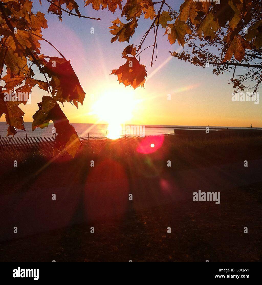 Fall beach hi-res stock photography and images - Alamy