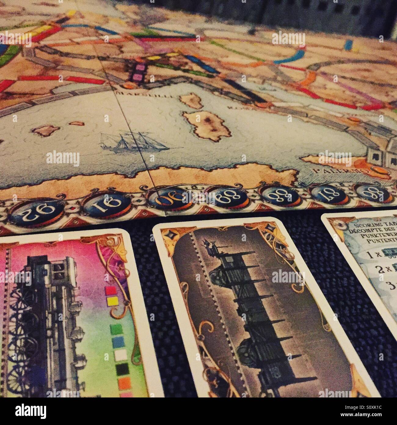 Game map hi-res stock photography and images - Alamy