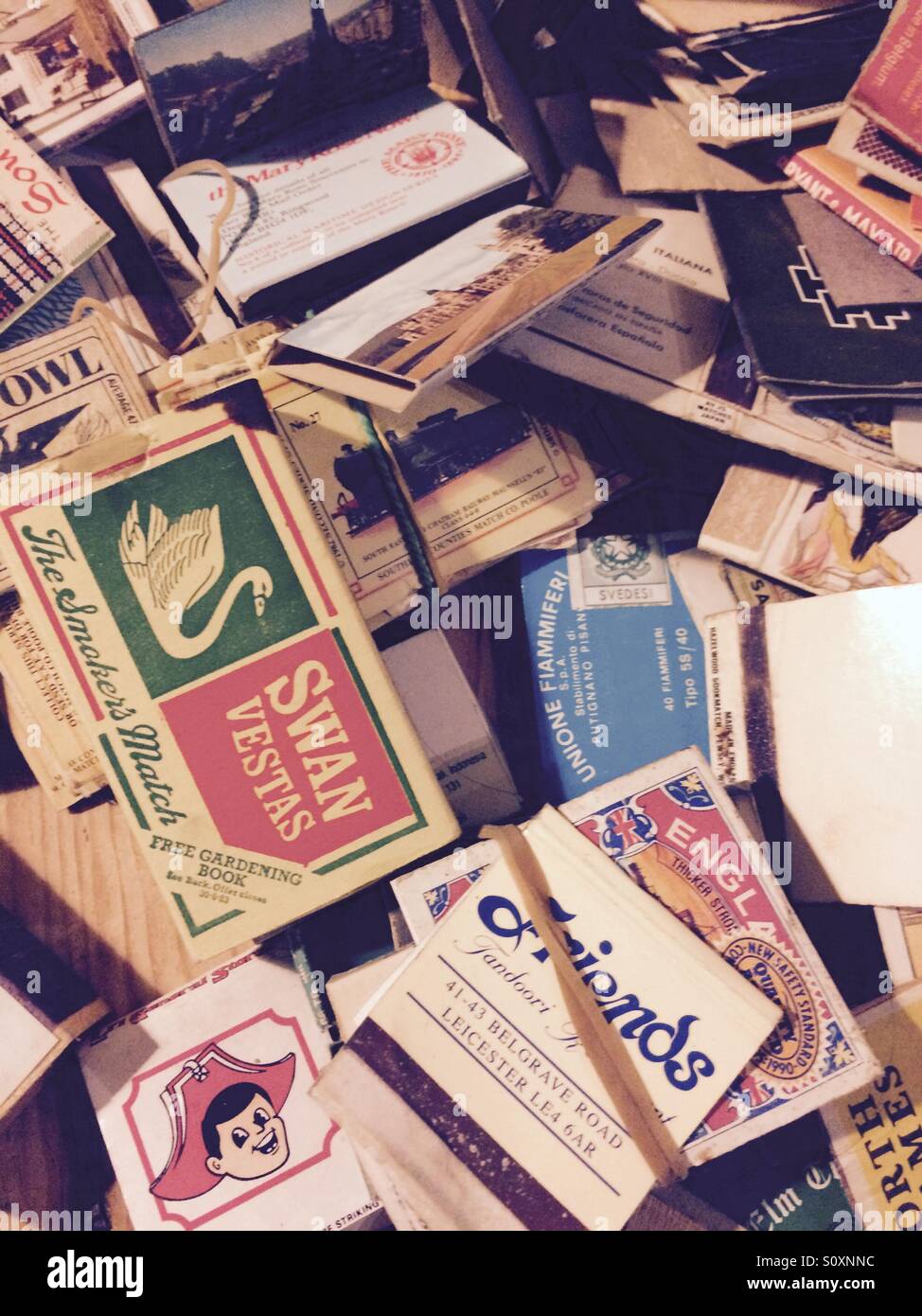 Collecting matchboxes hi-res stock photography and images - Alamy