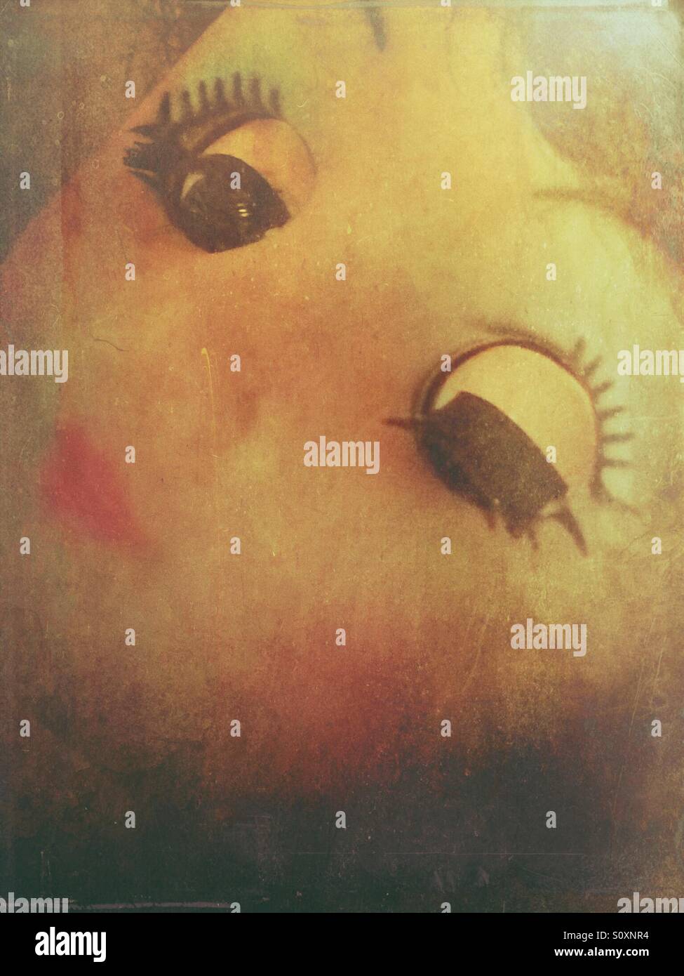 Creepy doll face hi-res stock photography and images - Alamy