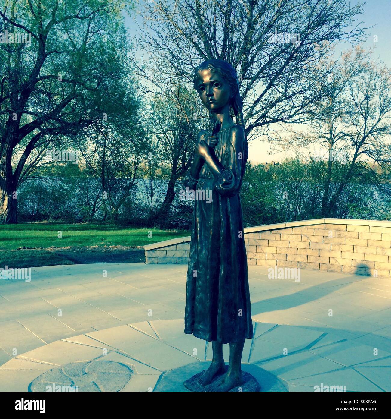 Statue Of A Young Girl High Resolution Stock Photography and Images - Alamy