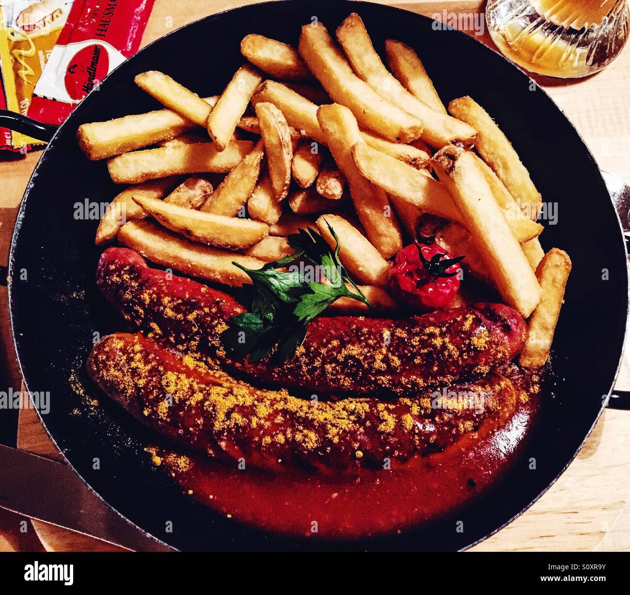 German sausage house hi-res stock photography and images - Alamy
