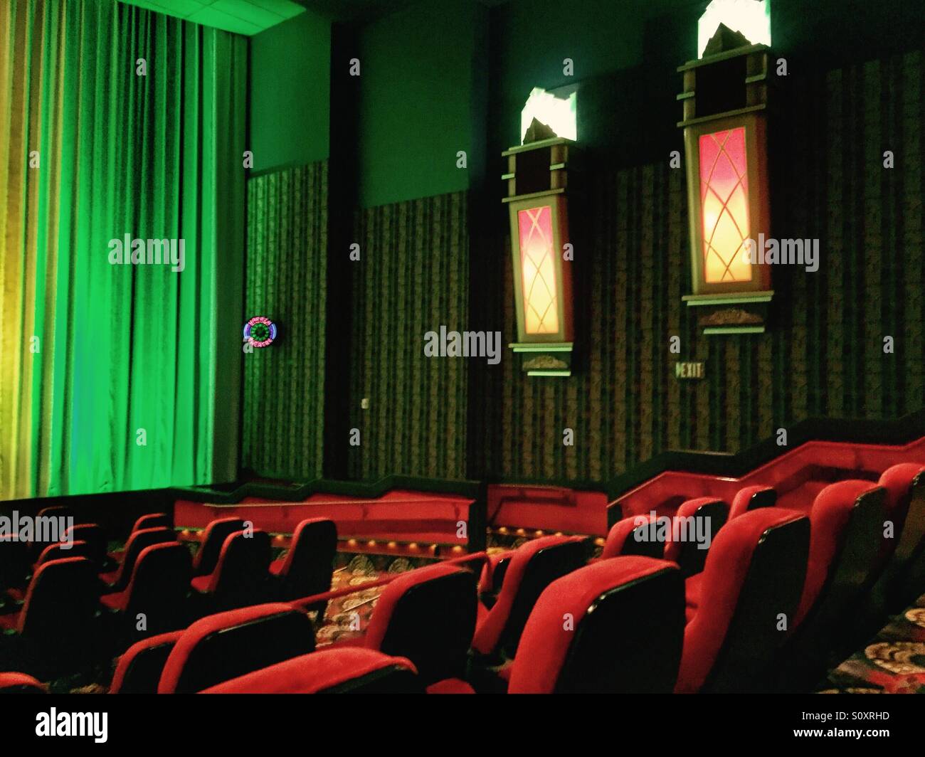Movie Theater Seats High Resolution Stock Photography and Images - Alamy