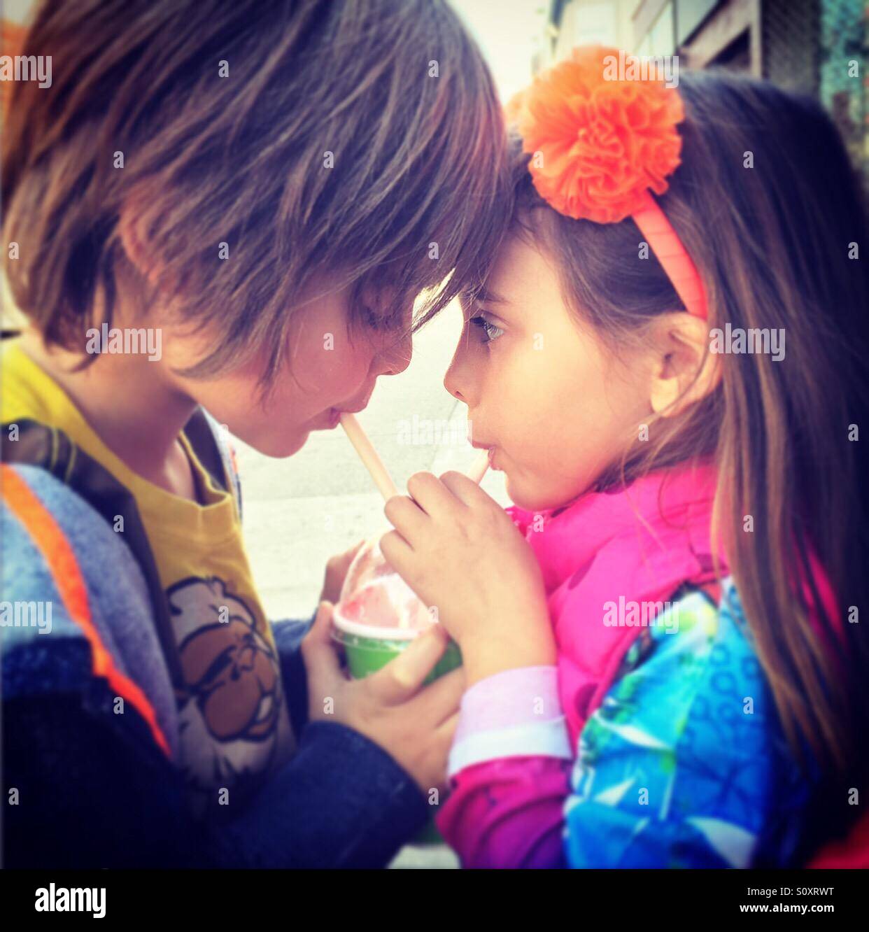 Siblings Caring High Resolution Stock Photography and Images - Alamy