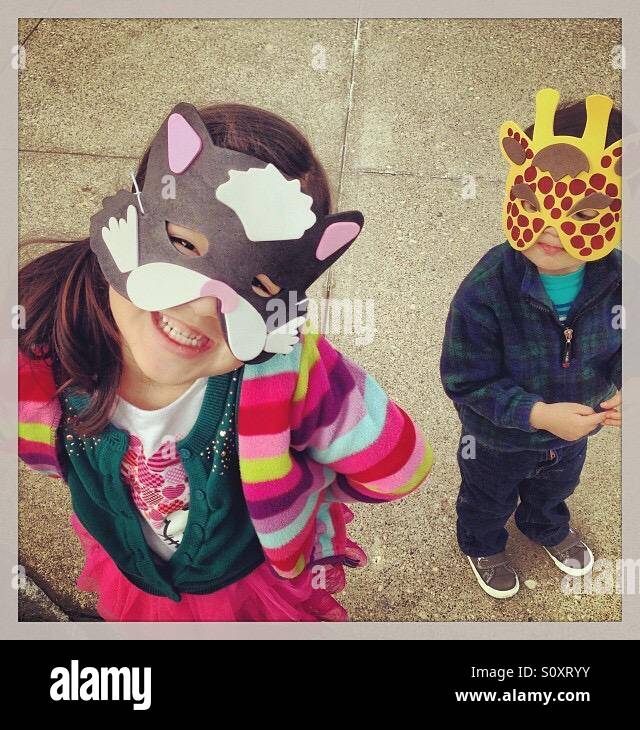 Silly masks hi-res stock photography and images - Alamy