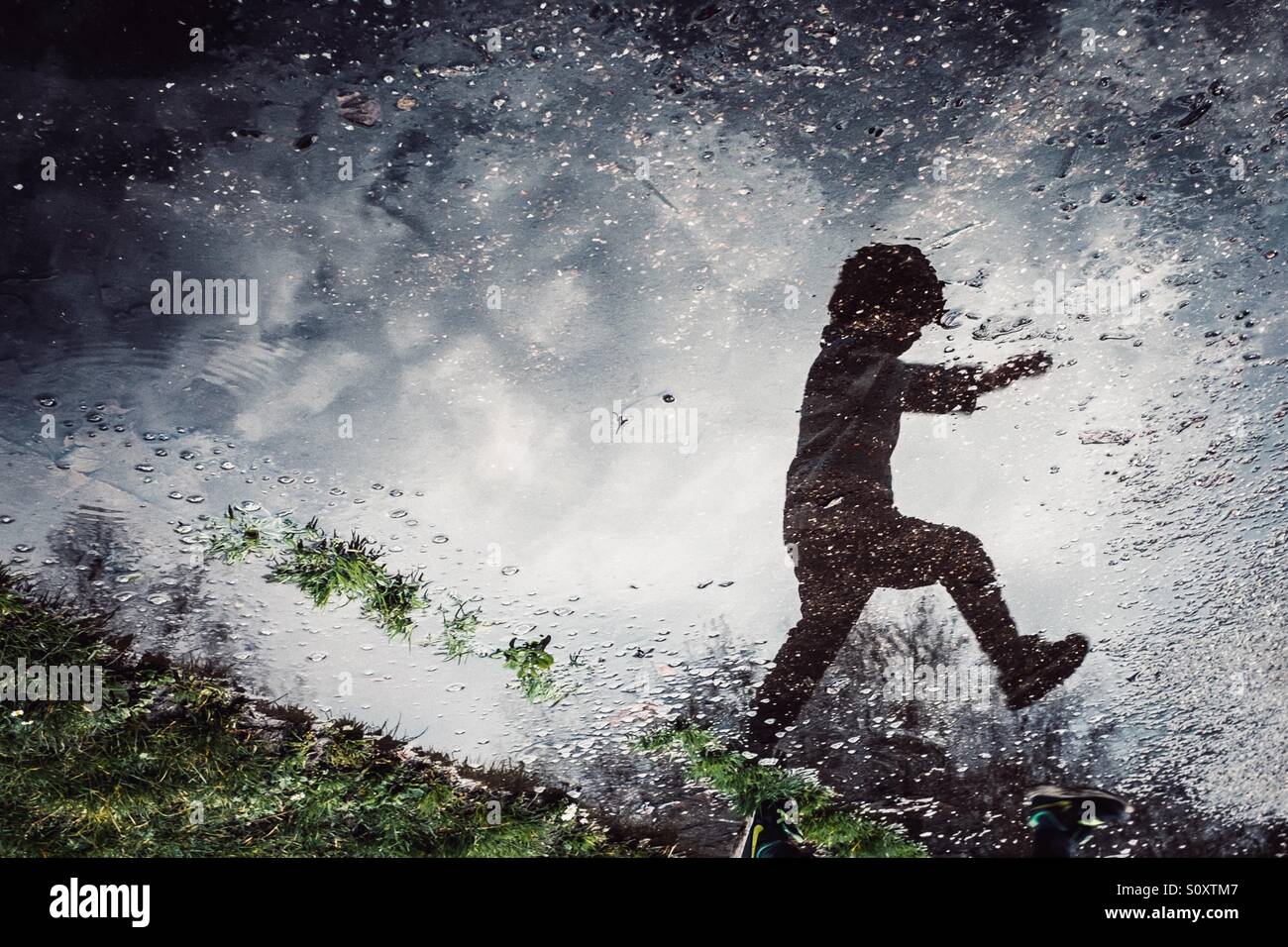 My shadow reflection hi-res stock photography and images - Alamy