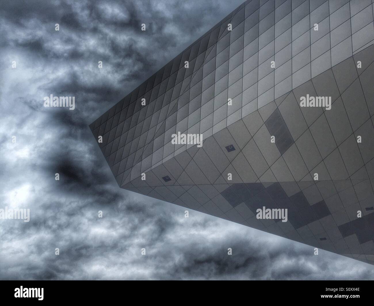 Modern building Lyon France Stock Photo - Alamy