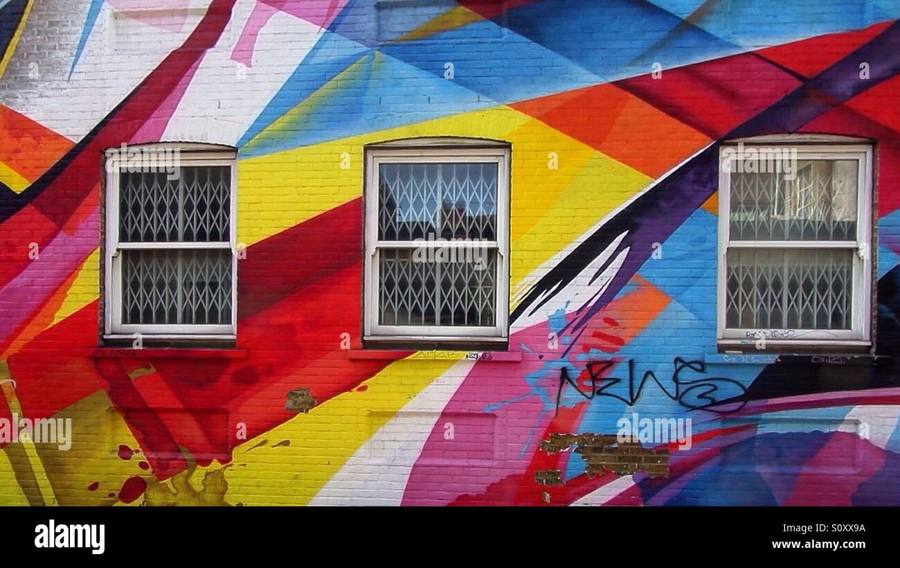 Graffiti on windows hi-res stock photography and images - Alamy