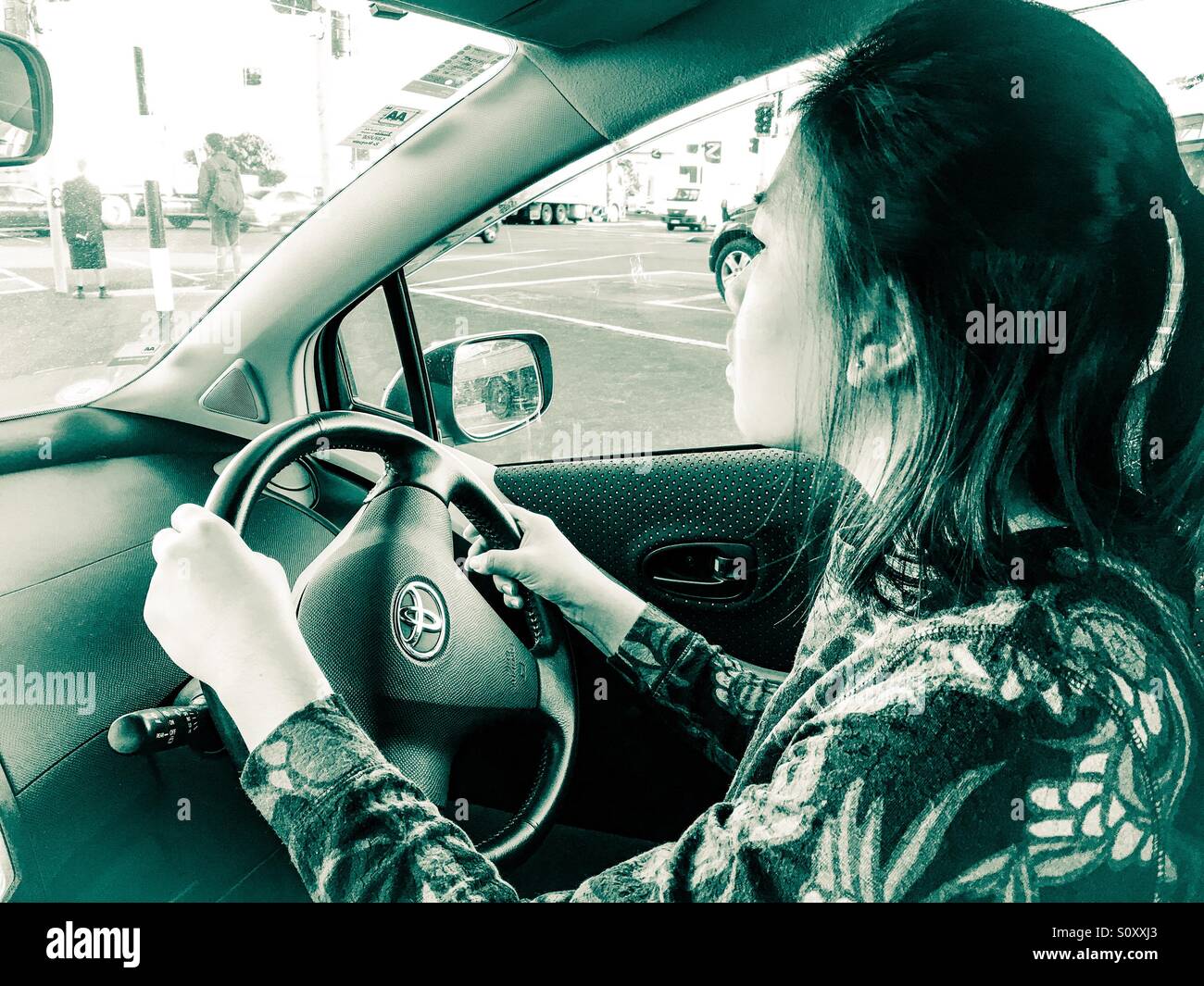 Driving learner hi-res stock photography and images - Alamy