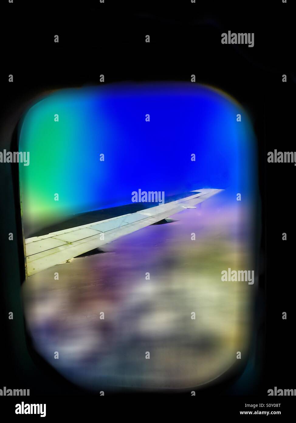 Wing in the window Stock Photo - Alamy