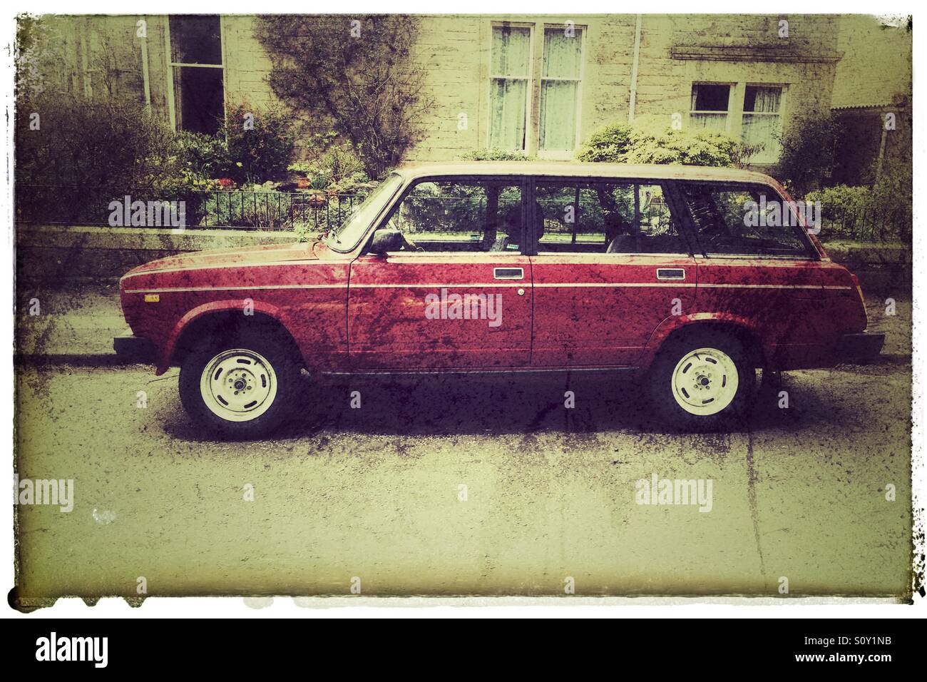 Lada estate car hi-res stock photography and images - Alamy