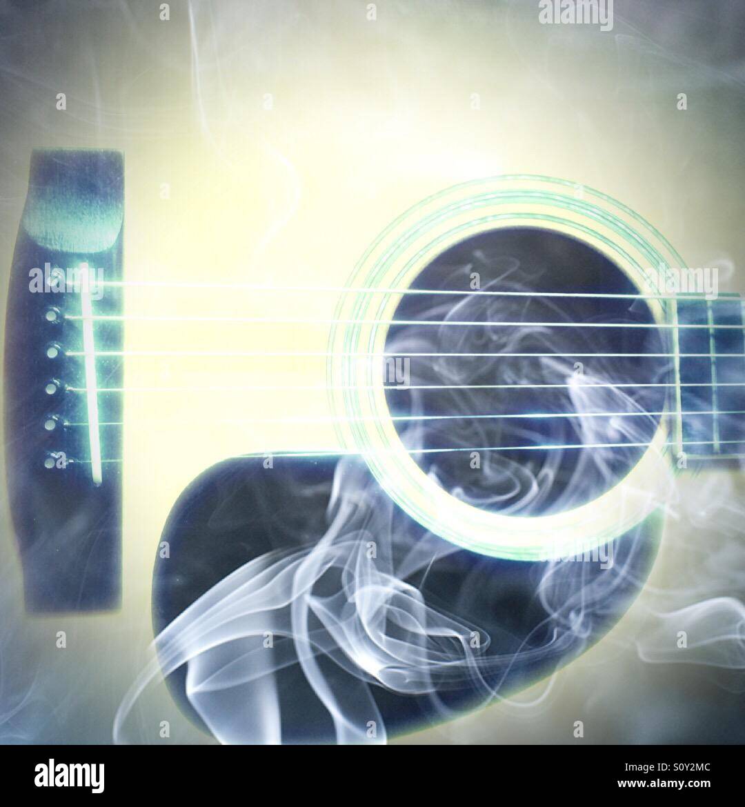 Smoking guitar hi-res stock photography and images - Alamy