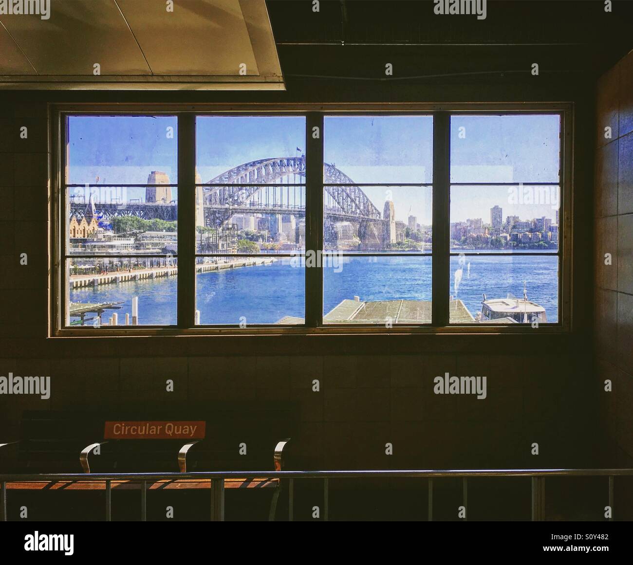 Harbour bridge view hi-res stock photography and images - Alamy