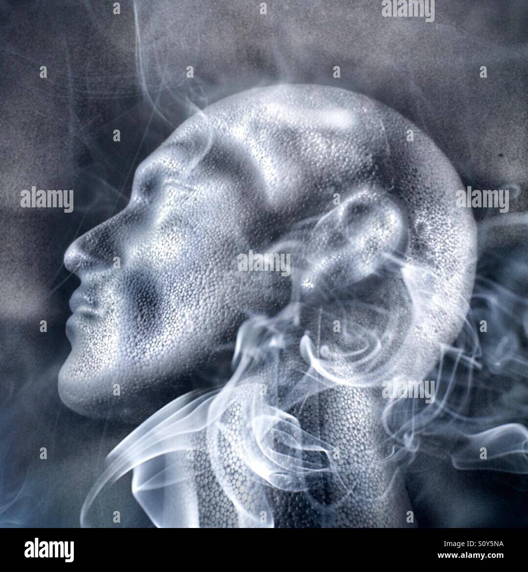 Head of man Stock Photo - Alamy