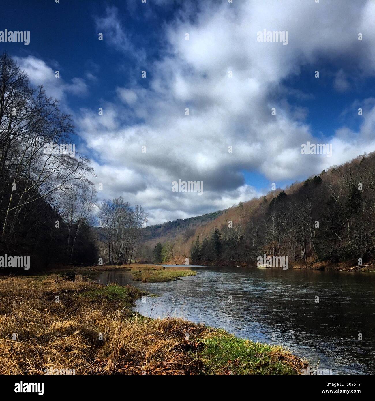 Nice spring day in upstate NY Stock Photo - Alamy