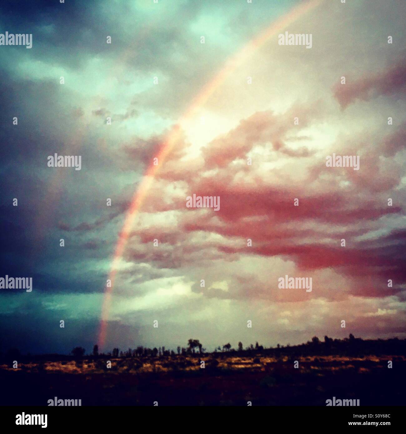 Double rainbow australia hi-res stock photography and images - Alamy
