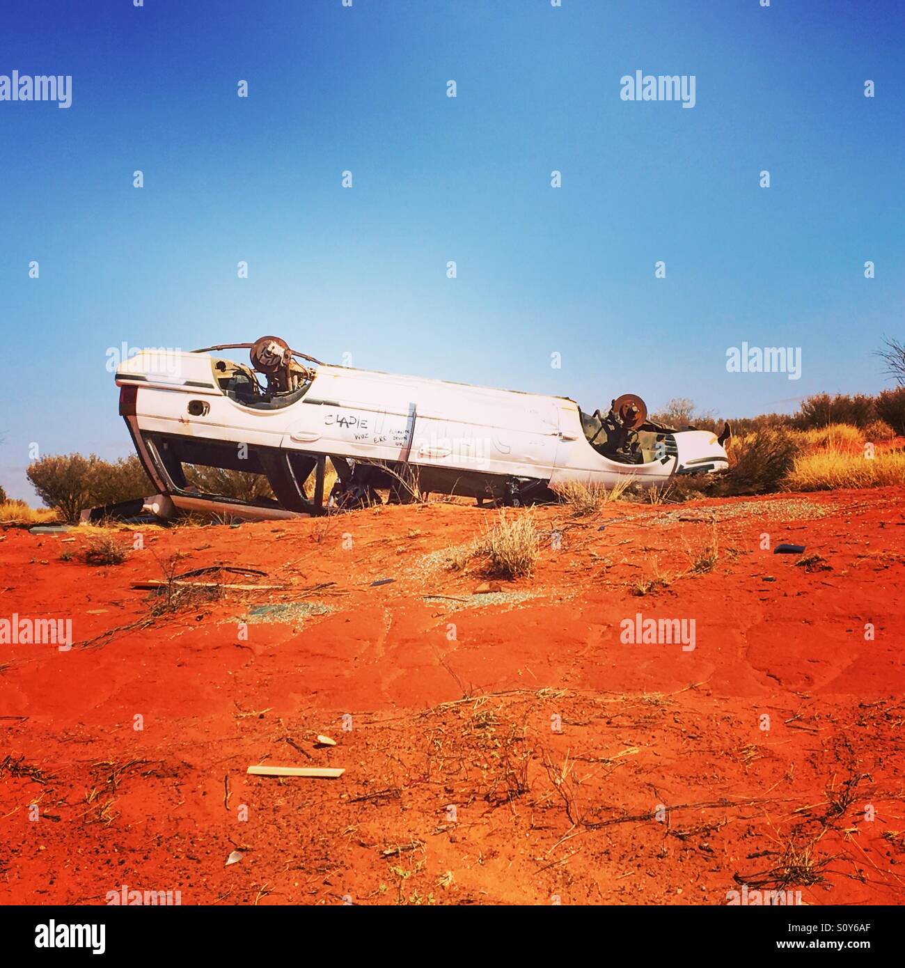 Desert accident hi-res stock photography and images - Alamy