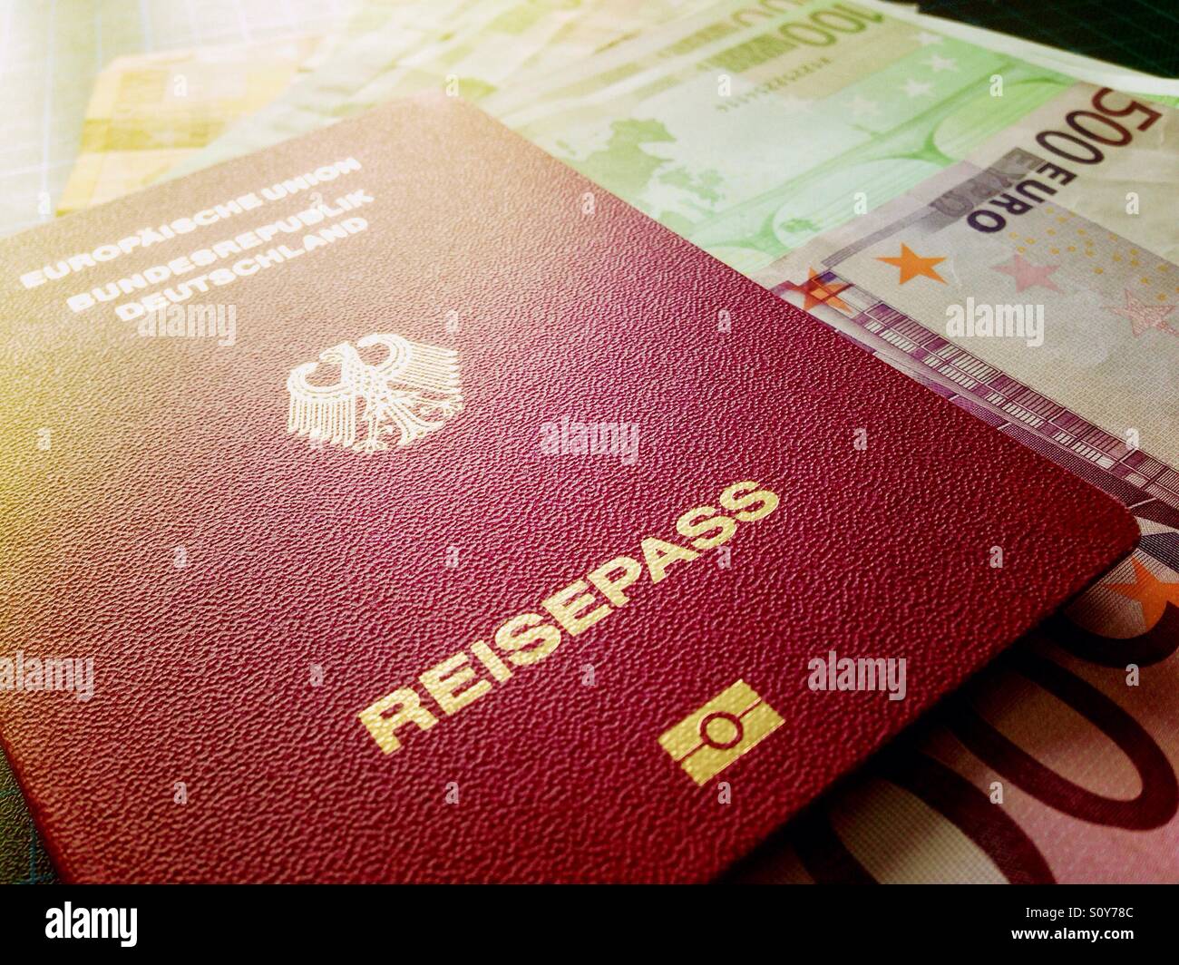 German bank notes hi-res stock photography and images - Alamy