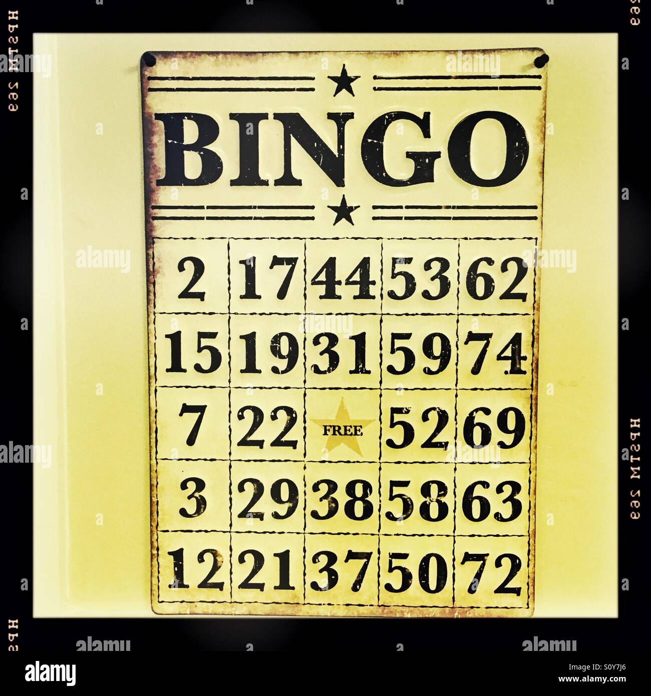 Bingo sign hi-res stock photography and images - Alamy