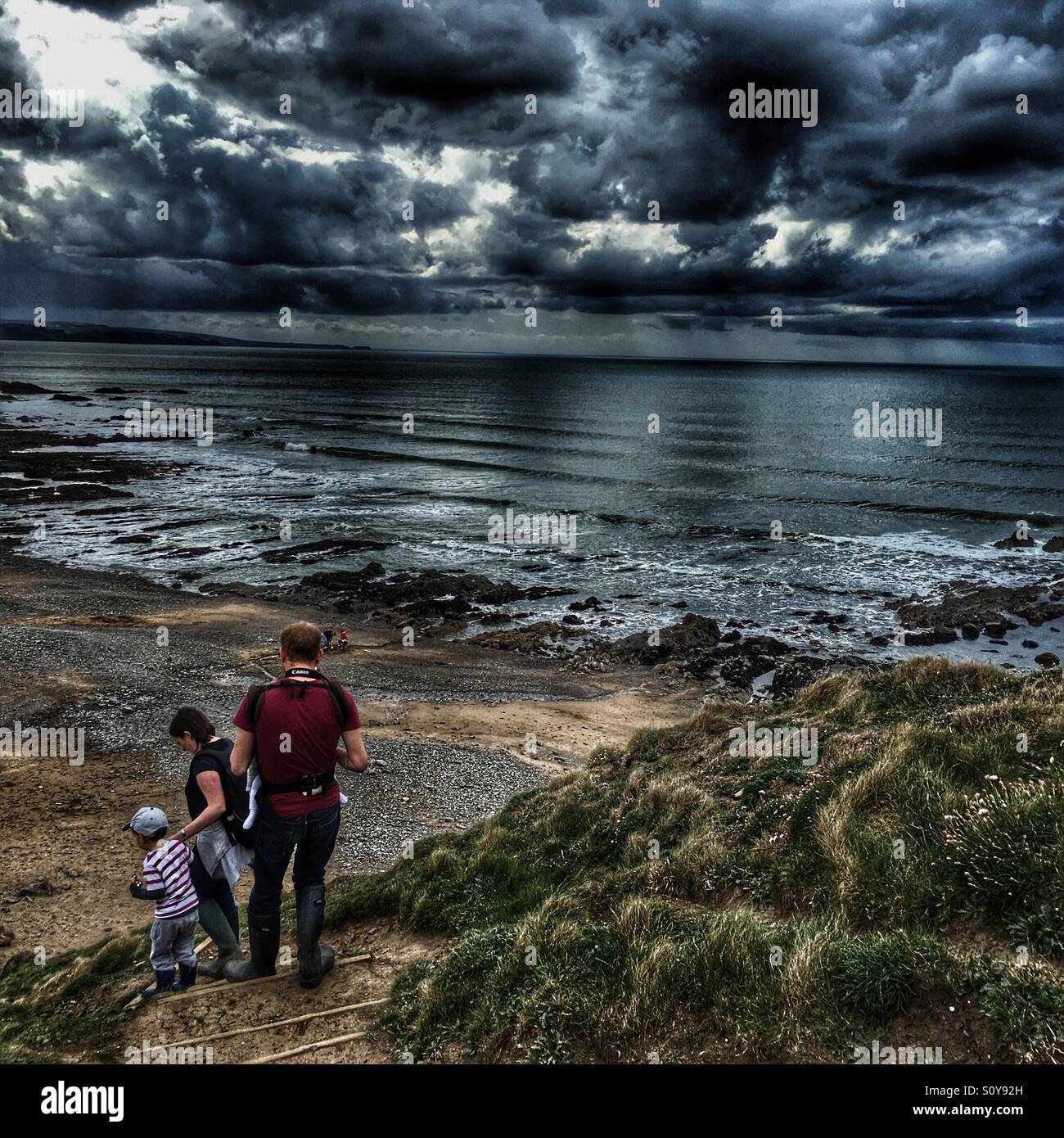 Northcott mouth beach hi-res stock photography and images - Alamy