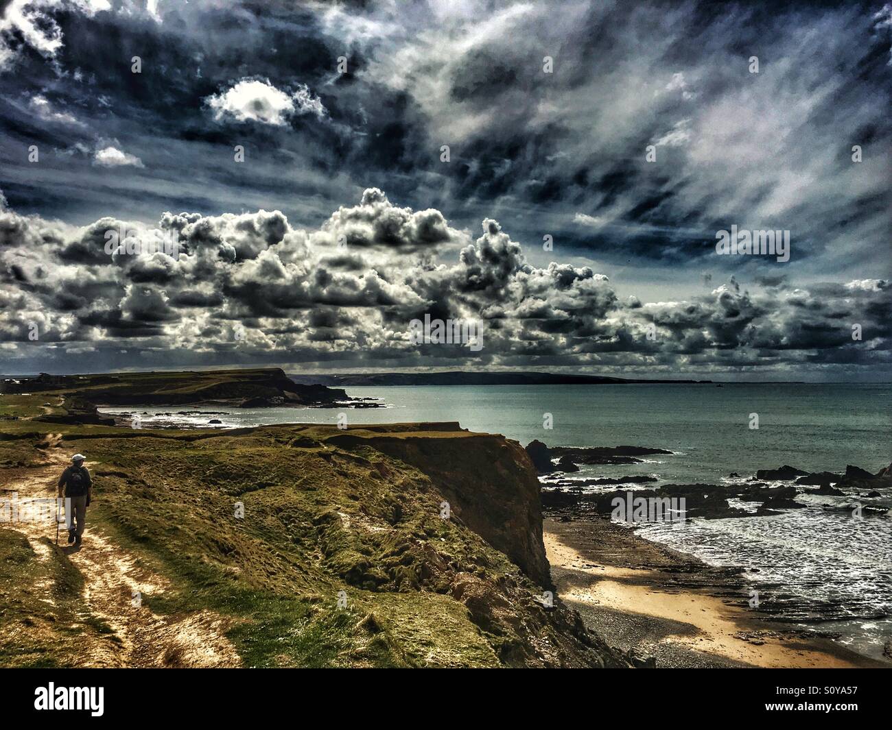 Northcott mouth beach hi-res stock photography and images - Alamy