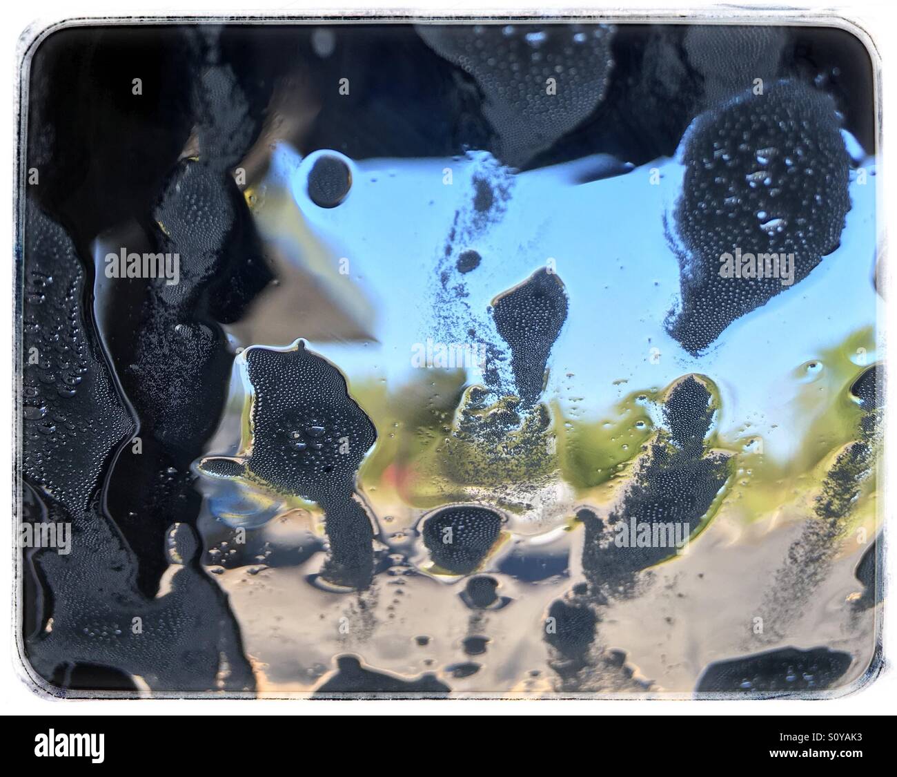 Windshield during a car wash hi-res stock photography and images - Alamy