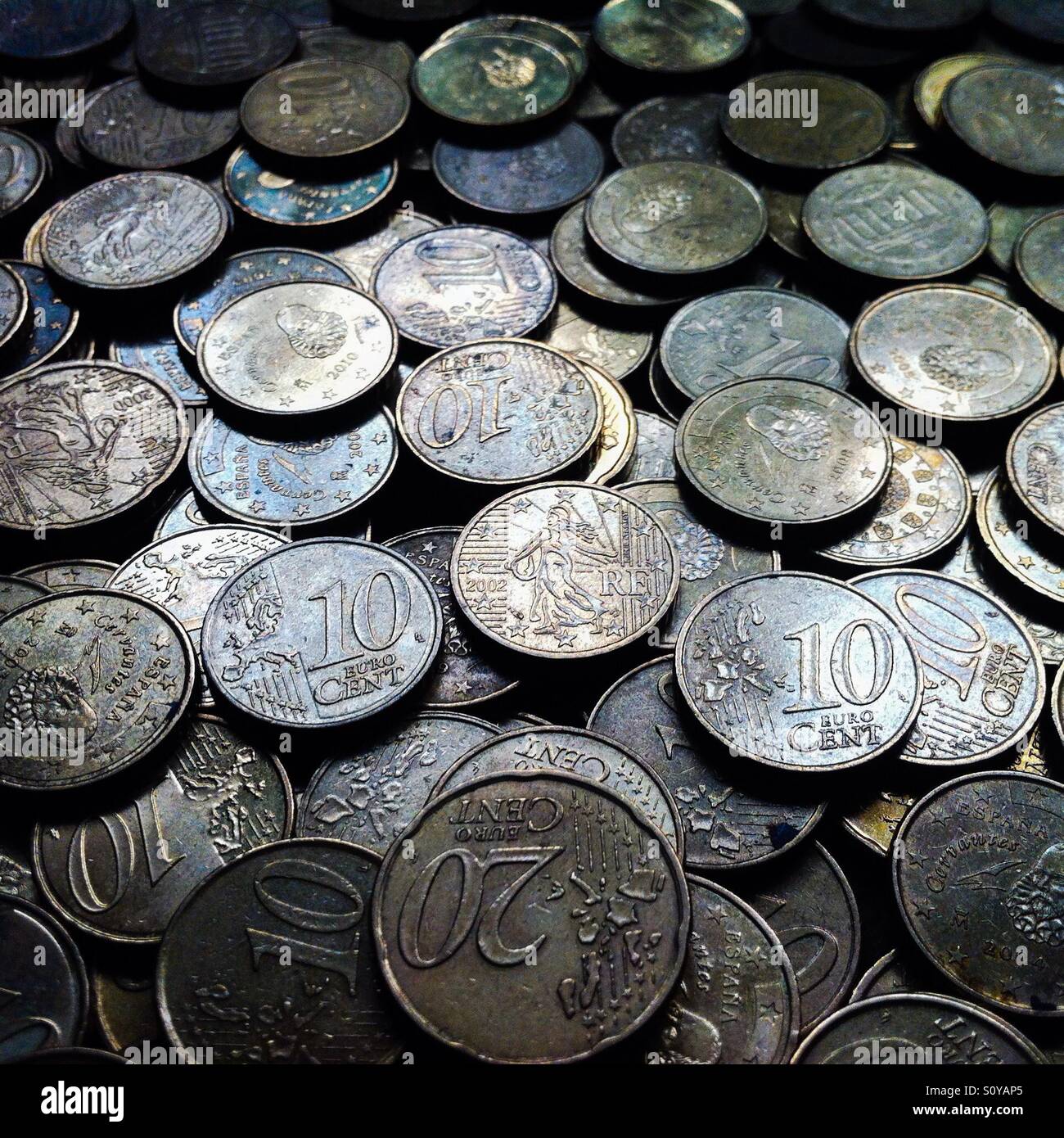 10 cent coins hi-res stock photography and images - Alamy