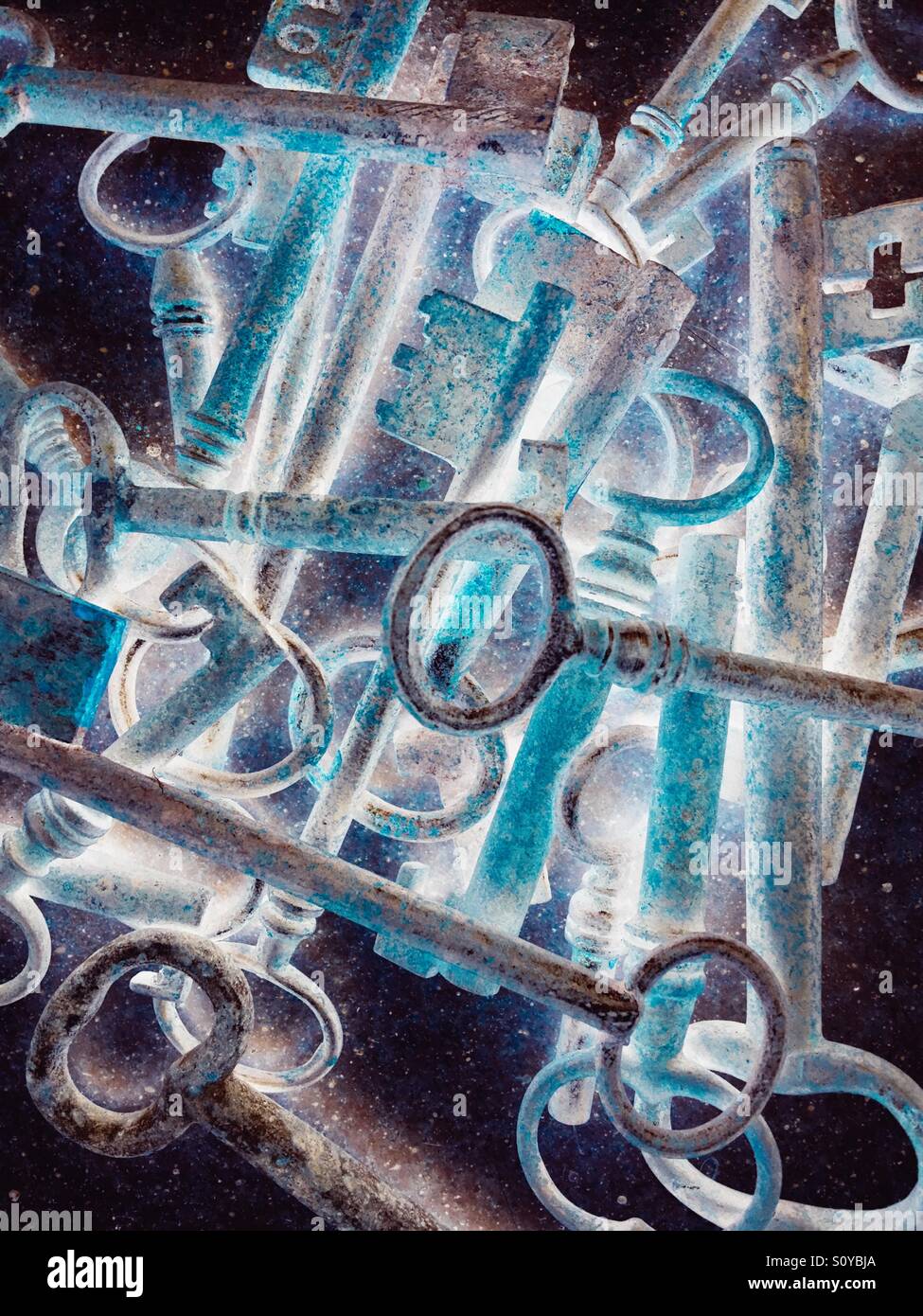 Many keys hi-res stock photography and images - Alamy