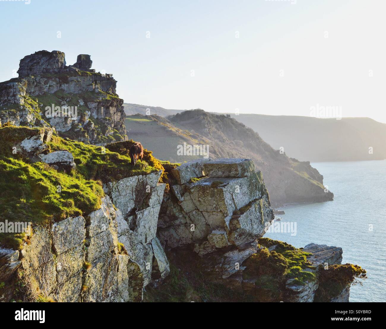 Valley of rocks Stock Photo - Alamy