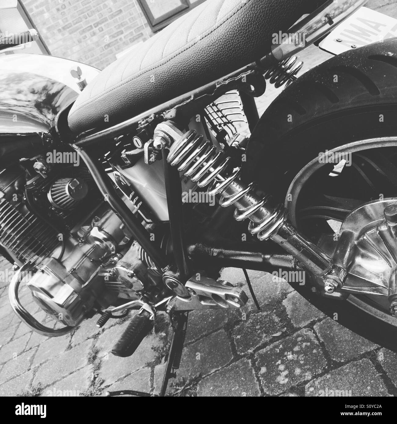 1979 Yamaha xs1100 cafe racer Stock Photo - Alamy