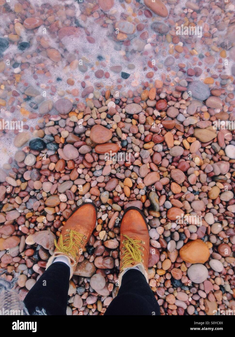 A picture of pebbles hi-res stock photography and images - Alamy