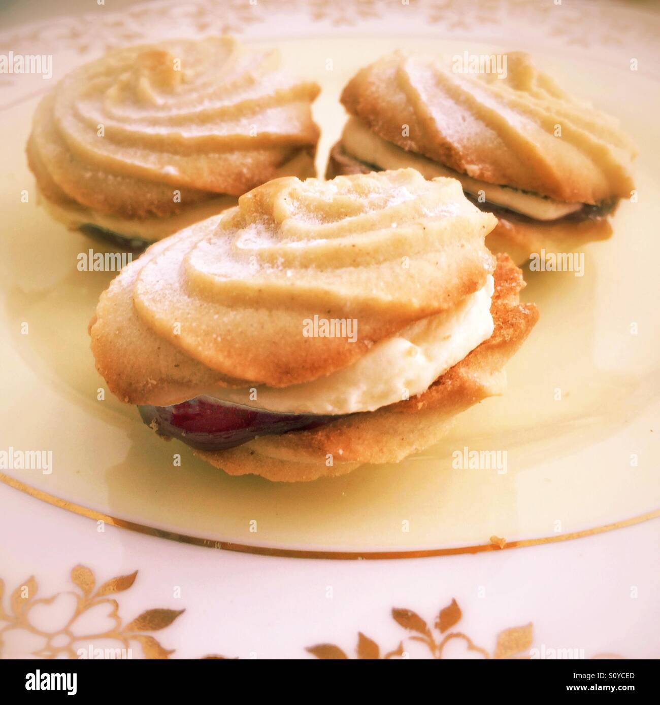 Viennese Whirls Cake High Resolution Stock Photography and Images - Alamy