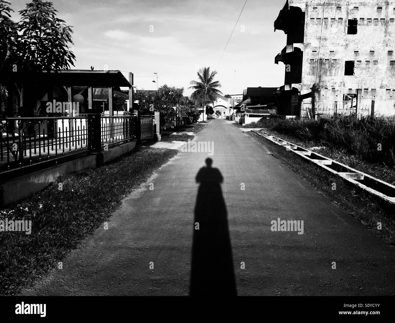 Me and my shadow Stock Photo - Alamy