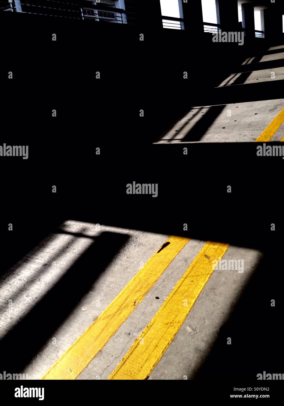 Parking space lines hi-res stock photography and images - Alamy