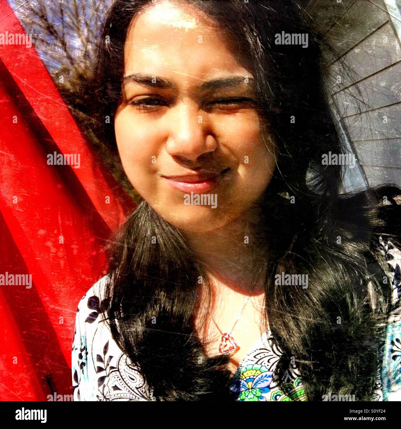 Squint in the bright sun hi-res stock photography and images - Alamy
