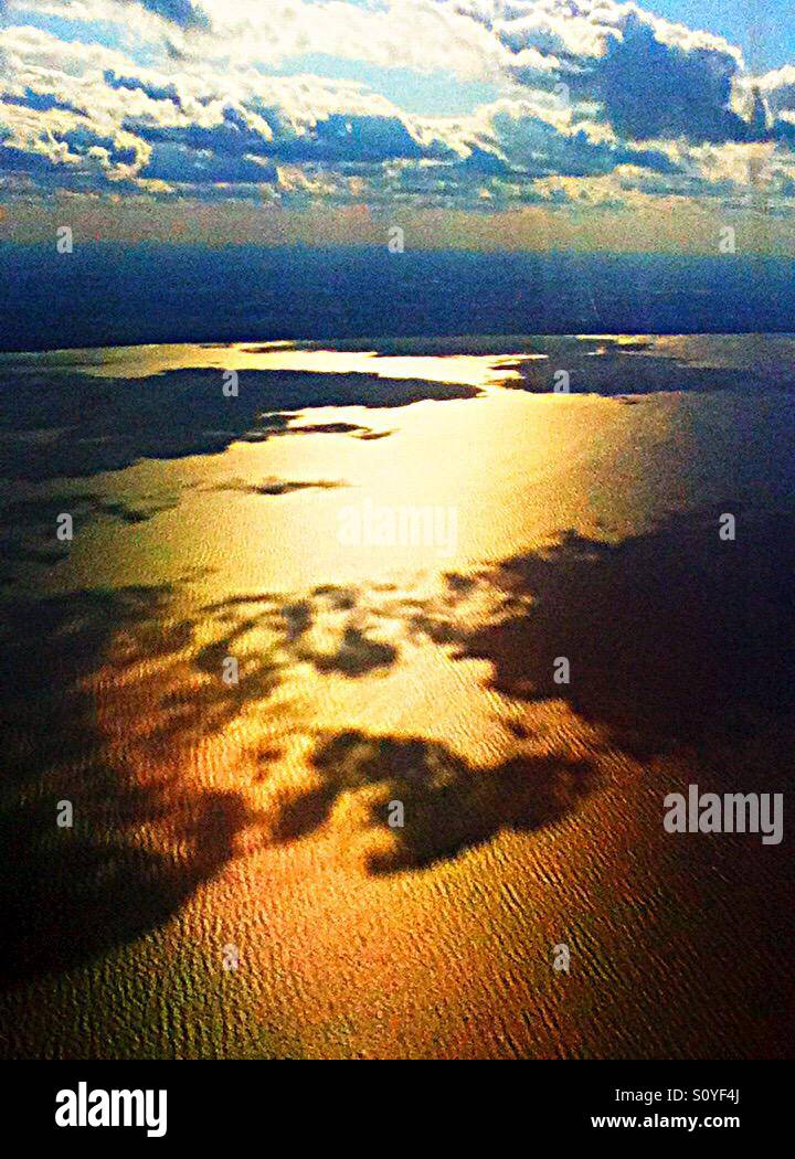 Soaring over the Pacific Stock Photo - Alamy
